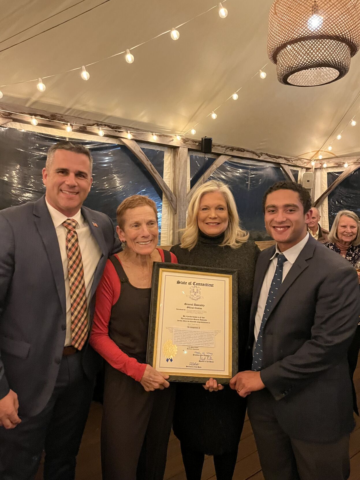 Heidi Simmons honored at reception | Front Porch News | thewesterlysun.com