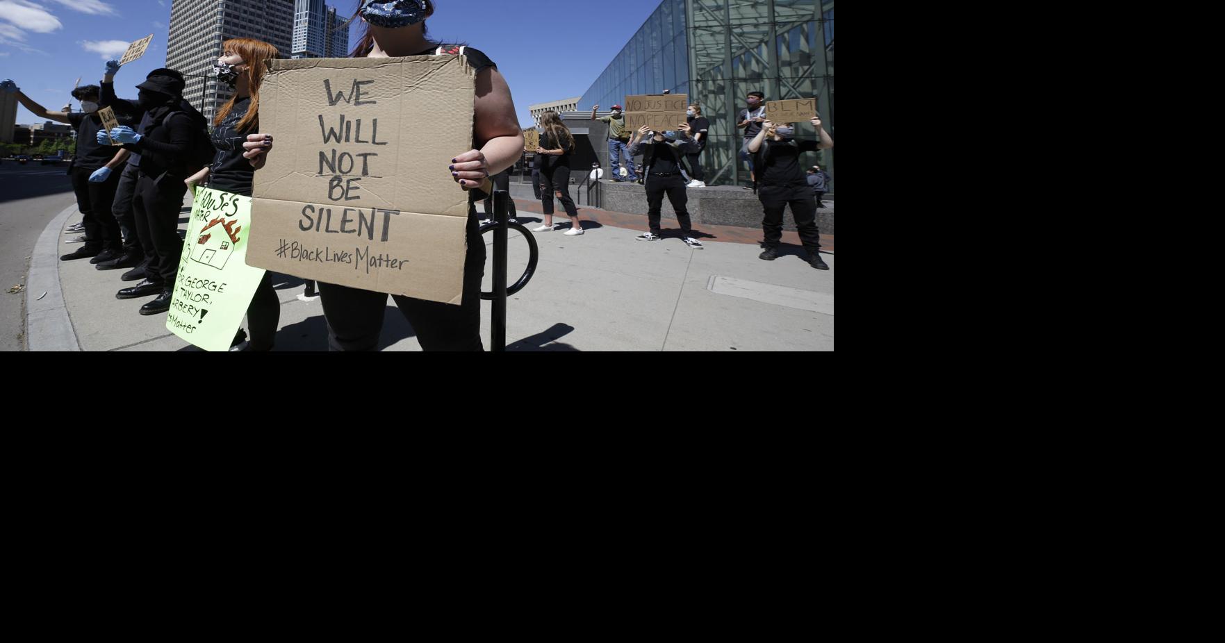 Hundreds protest Floyd's death in Boston on Sunday | | thewesterlysun.com