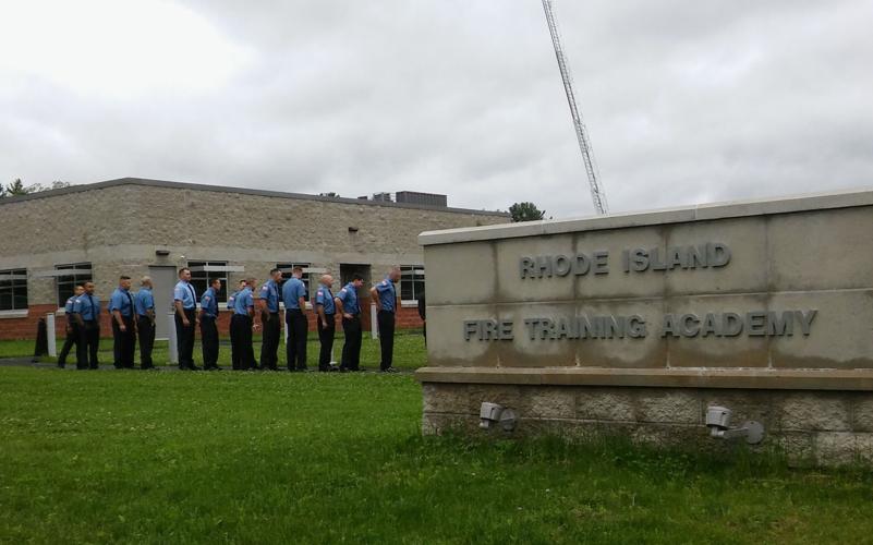 In a rain-soaked ceremony Friday, Rhode Island christened its new fire ...