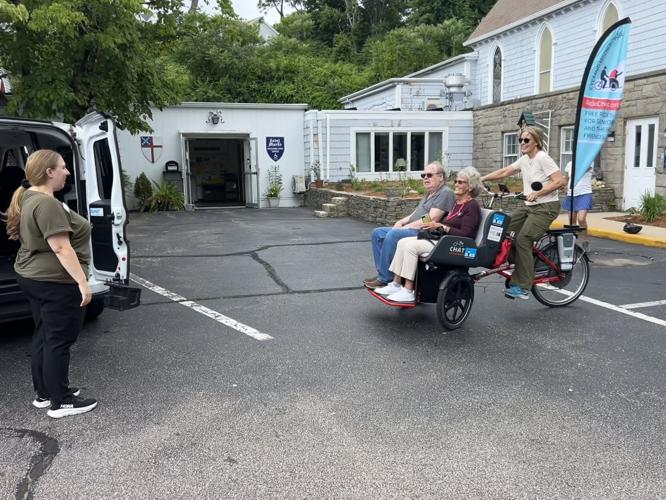 Easy Riders: Mystic's Cycling Without Age brings bike rides to seniors ...
