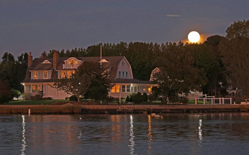 Photos: Hunter Moon over Watch Hill | Westerly | thewesterlysun.com