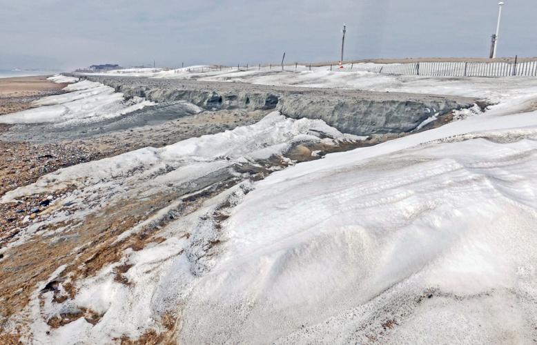 PHOTOS: Shifting sands along the shoreline at Misquamicut State Beach ...