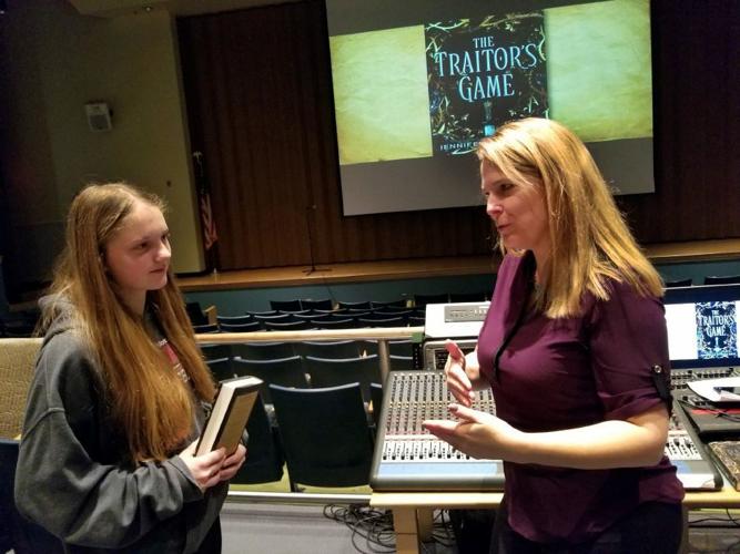 Popular young adult author Jennifer Nielsen extols reading: ‘Find the ...