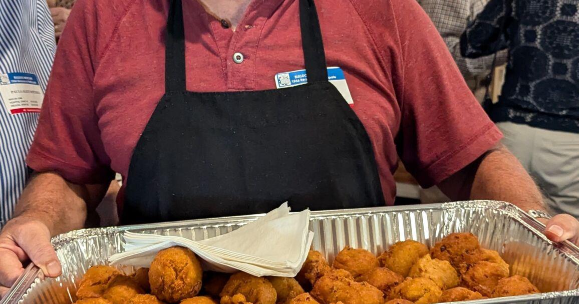 Eddy Gradilone serves up his famous clam fritters | Front Porch News ...