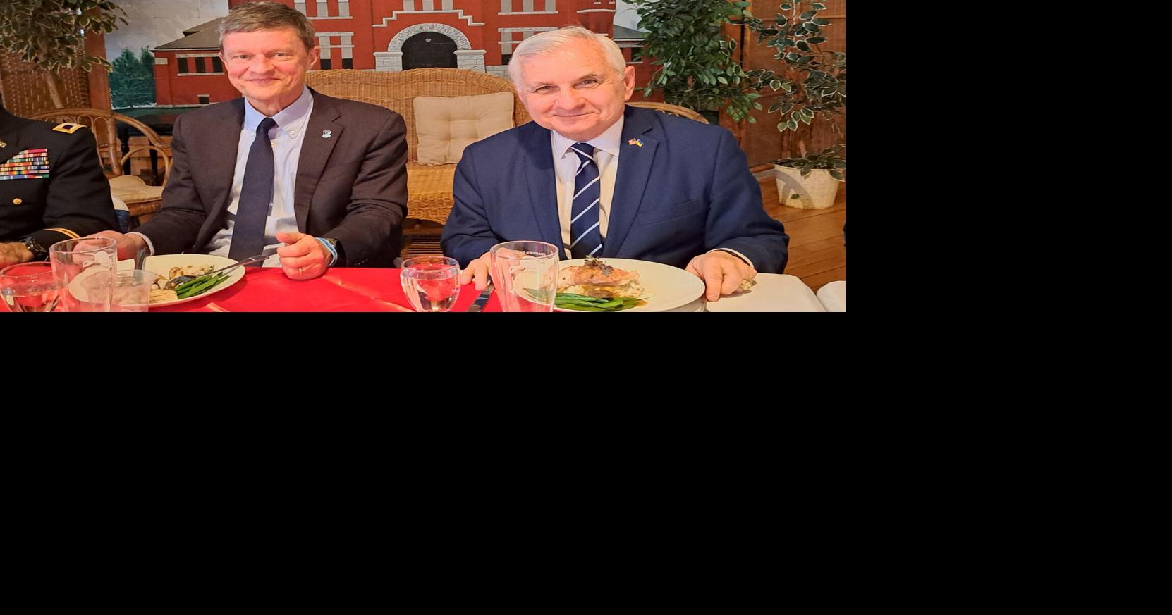 Sen. Reed, URI president Parlange attend military ball at the Westerly ...