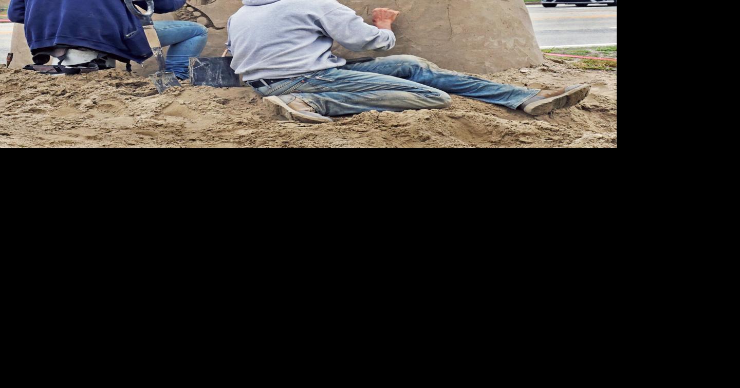 Three new sand sculptures in South County herald fall's Atlantis RIsing ...