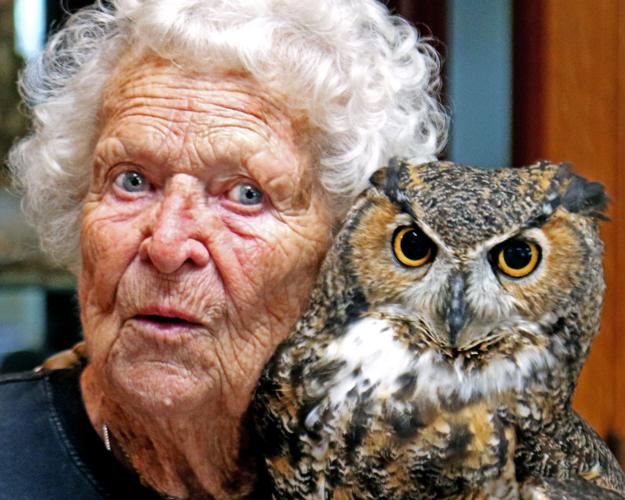 'The Eagle Lady' says goodbye to an old friend | Stonington ...