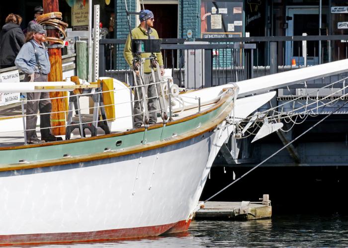 Photos: Mayflower Headed Home after maintenance at Seaport shipyard ...
