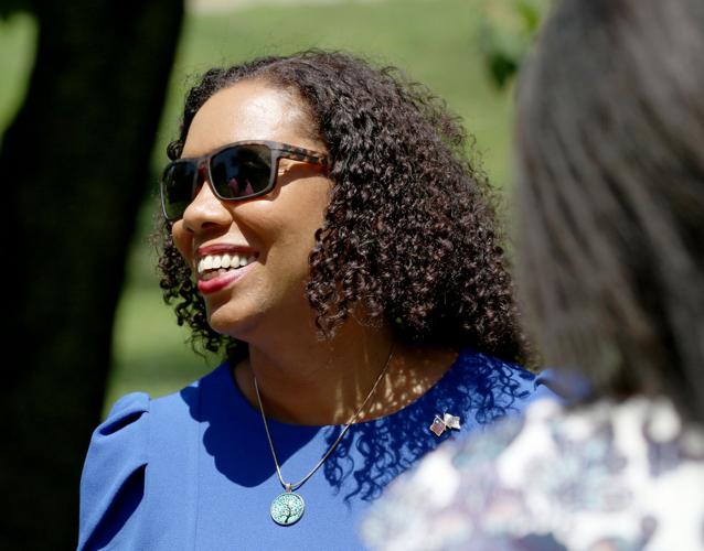 PHOTOS: Rhode Island Lt. Gov. Sabina Matos tours downtown Westerly ...