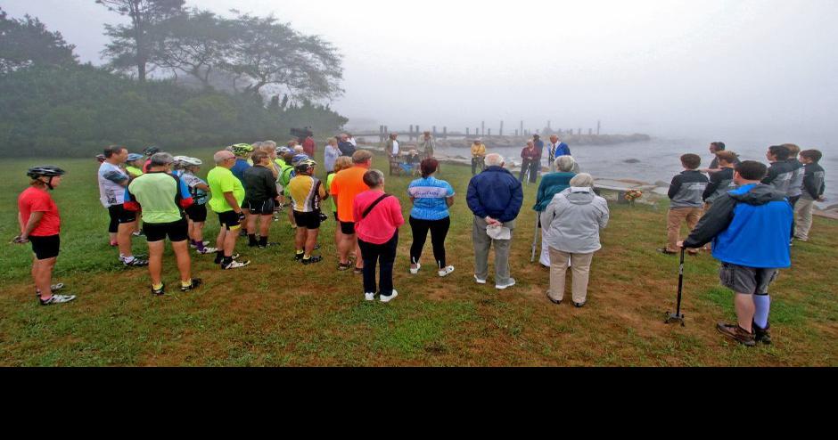 Photos: Memorial gathering held at Stonington Point for 9/11 victim ...