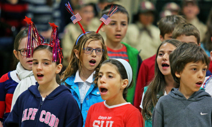 PHOTOS: ‘Taps’ at Mystic Middle School highlight of Flag Day ceremony ...