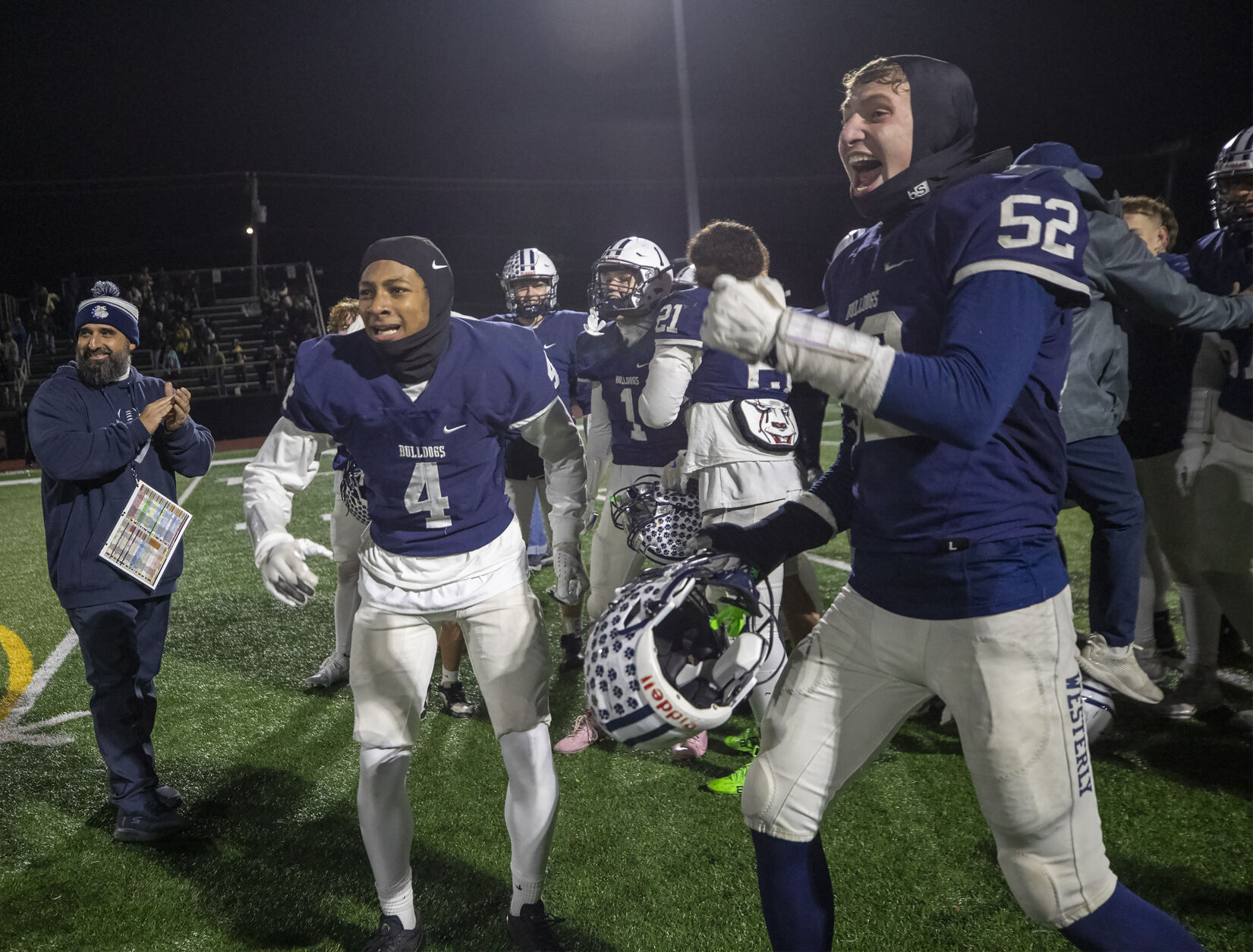 Football: Defense provided catalyst for Westerly in semifinal victory ...