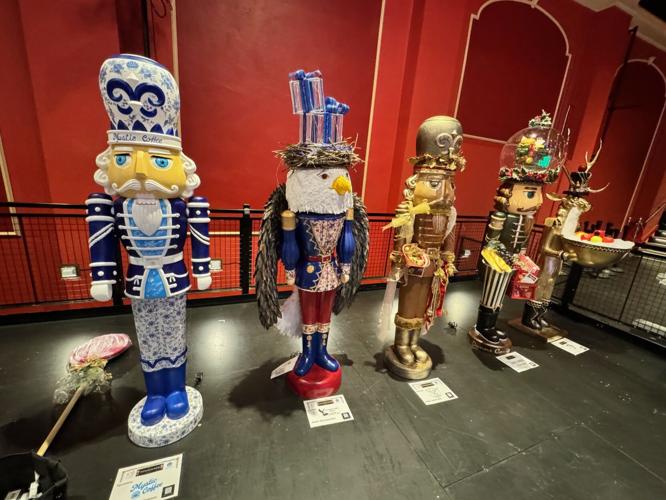 Enjoy the amazing nutcrackers before they march away! | Front Porch ...