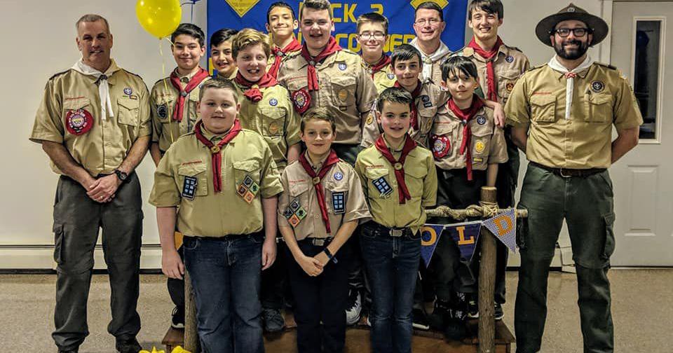 Cub Scout Pack 2 had their blue and gold dinner | Front Porch News ...