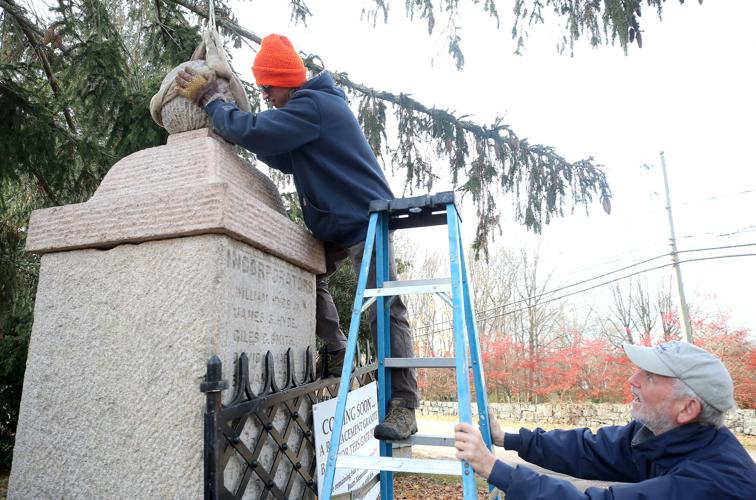 A Decade in the Making: Lost granite globe returns to Stonington ...