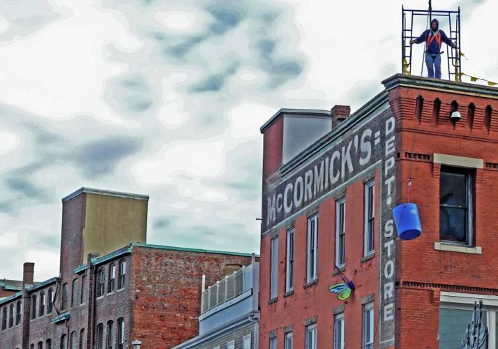 PHOTOS: The McCormick’s Building is getting a new roof | Westerly ...