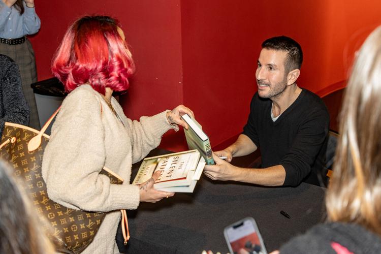 PHOTOS: Author Alex Michaelides comes to the United Theatre | Westerly ...