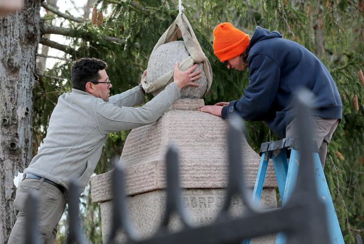 A Decade in the Making: Lost granite globe returns to Stonington ...