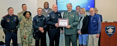 Westerly police recognized with ESGR Seven Seals award | Front Porch ...
