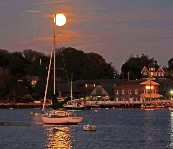 Photos: Hunter Moon over Watch Hill | Westerly | thewesterlysun.com