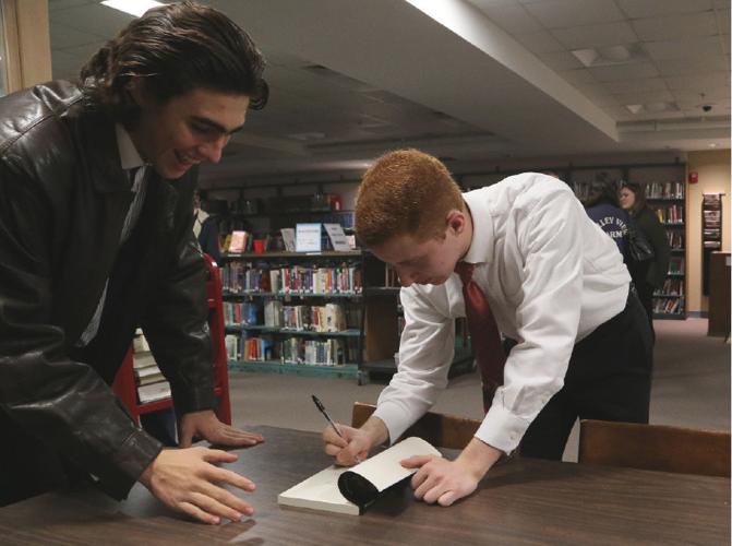 WHS senior and author Christopher Mancini taking a novel approach ...