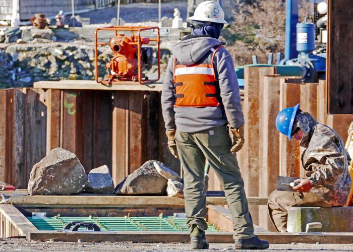PHOTOS: Repairing the DEM boat launch in Westerly | Westerly ...