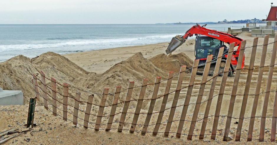 PHOTOS: Rebuilding the dunes at Jim’s Trailer Park and Beach Parking ...