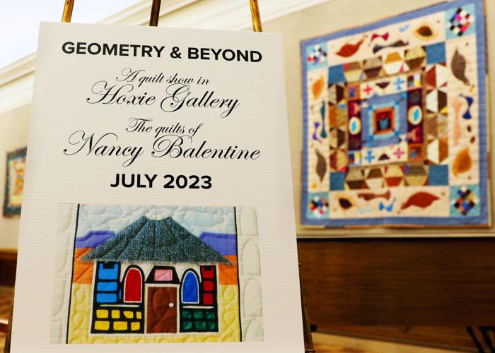 Crazy about quilts: Nancy Balentine's life inspires images in her new ...