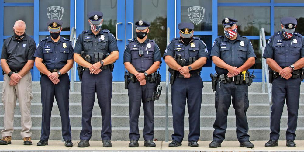 PHOTOS: Members of clergy bless Westerly officers, fleet | Daily-news ...