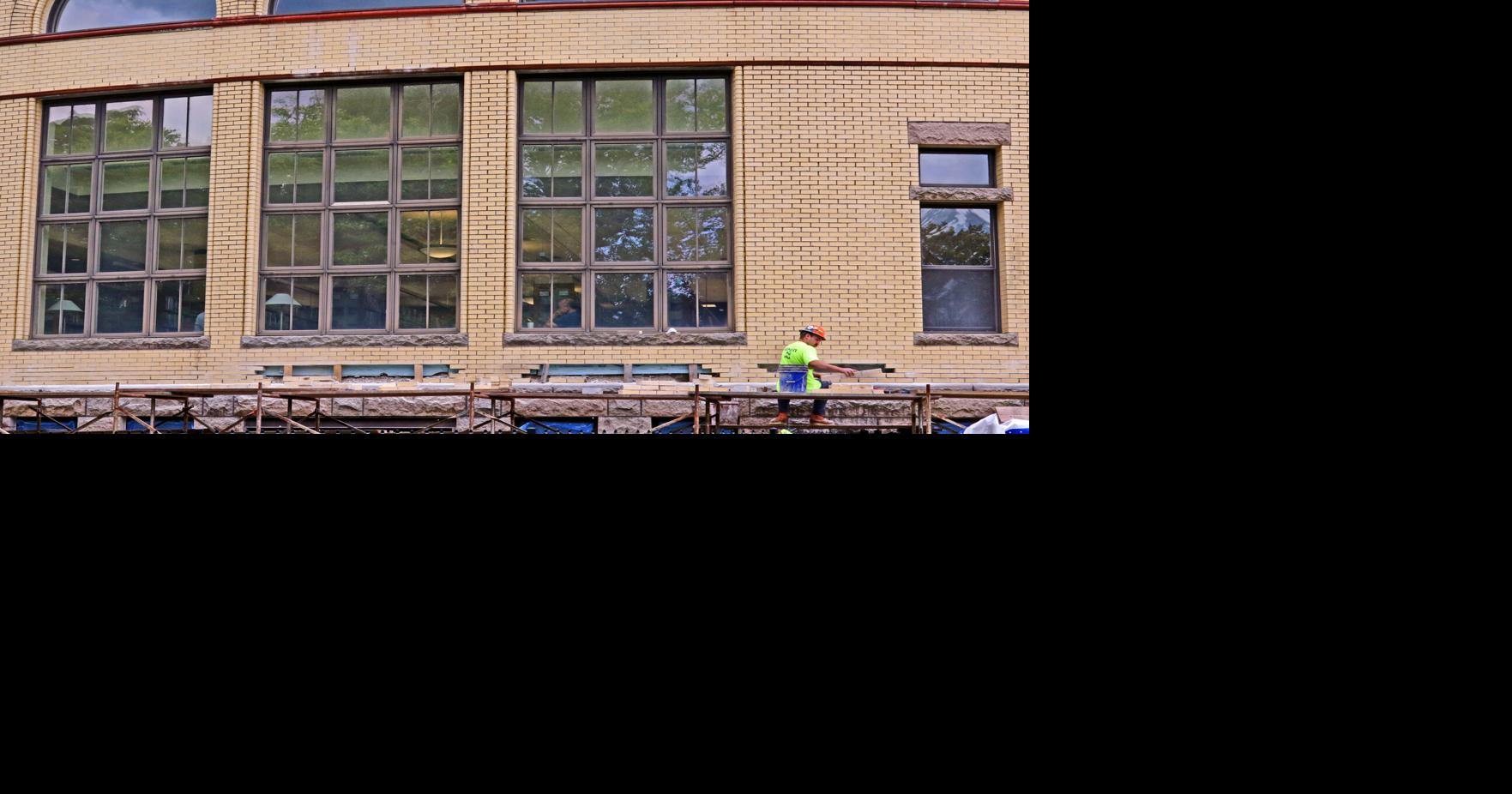 PHOTOS: A few pointers for Westerly Library brick | Westerly ...