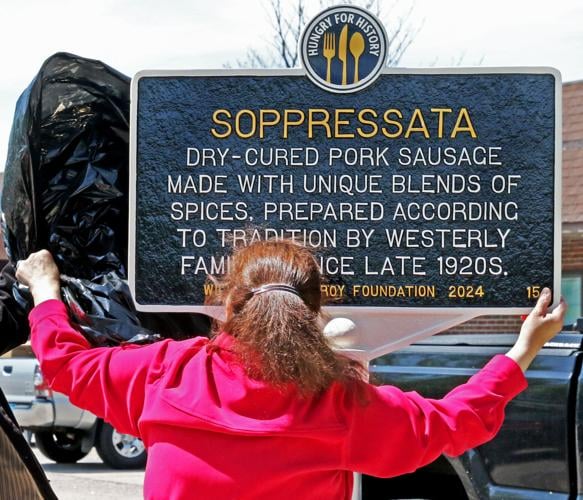 PHOTOS: Soupy sign unveiled at Calabrese Club | Westerly ...