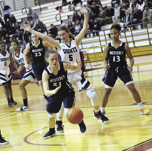 Girls basketball: Westerly season ends in state tournament against St ...