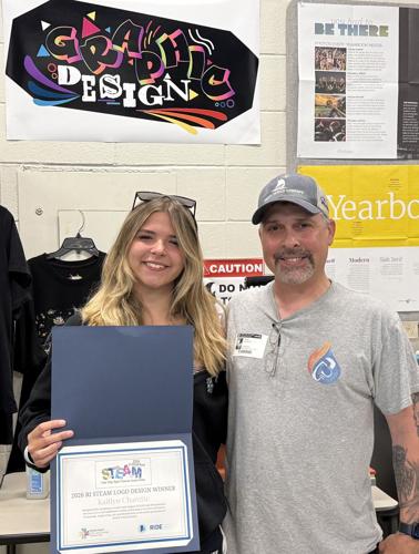 Designing her path: Chariho Tech student wins 2026 STEAM Logo Design ...