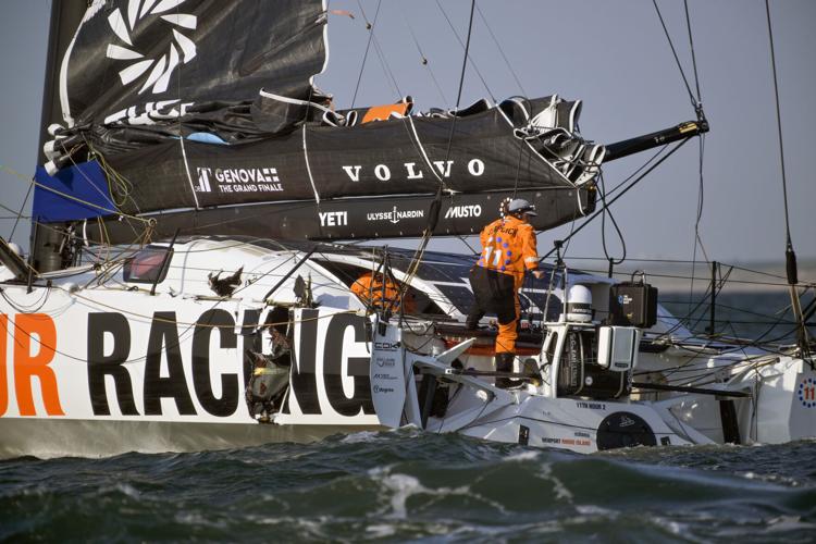 U.S. boat retires from final leg of the Ocean Race following collision ...