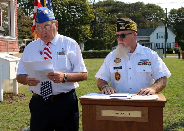 PHOTOS: Saying a final goodbye to 'Old Glory' | Westerly ...