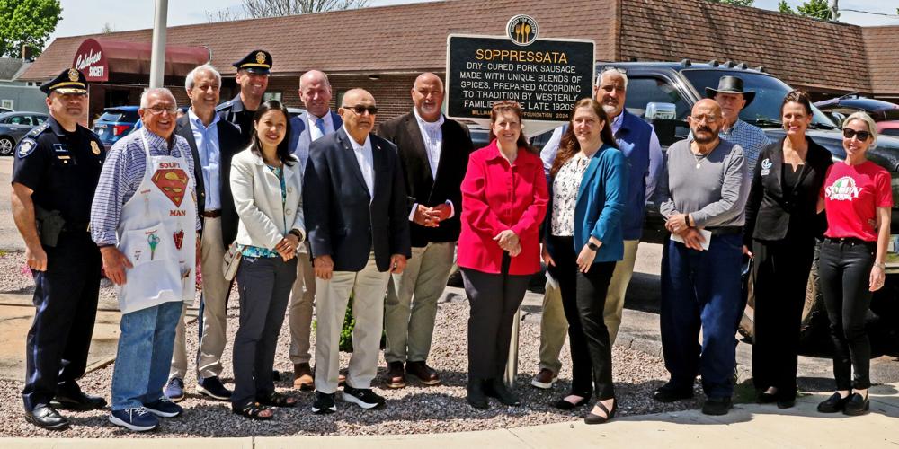 PHOTOS: Soupy sign unveiled at Calabrese Club | Westerly ...