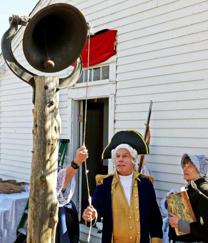 PHOTOS: George and Martha help rededicate Marcia Thompson Schoolhouse ...