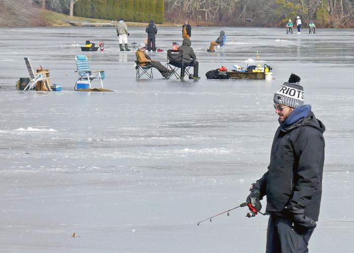 PHOTOS: Enjoying the day with some ice fishing at Alton Pond | Westerly ...