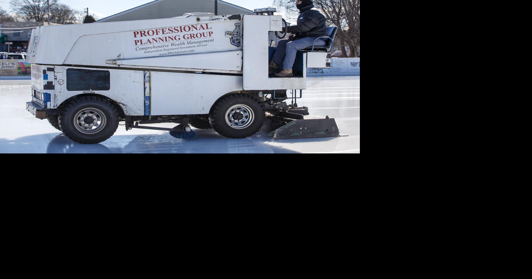 A delicate balance: Ice rink staff work hard to keep surface skateable ...