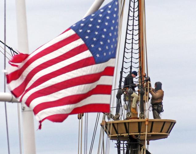 PHOTOS: Historic Mayflower II restoration nearing completion in Mystic ...