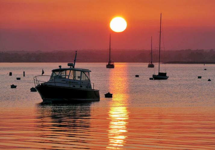 PHOTOS: Smoke gets in your eyes, even at sunset | Westerly ...