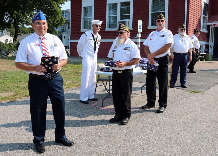 PHOTOS: Saying a final goodbye to 'Old Glory' | Westerly ...