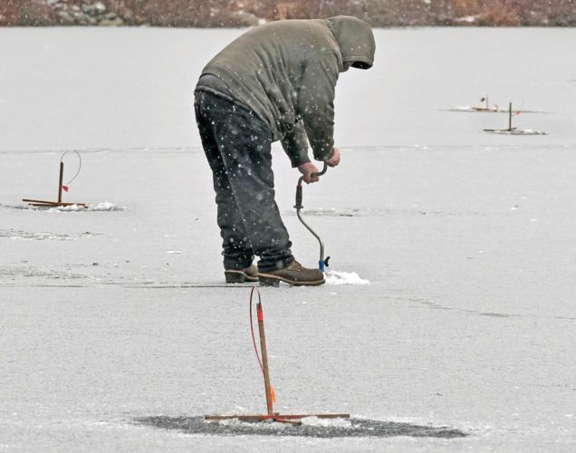 PHOTOS: Ice fishing on Meadowbrook Pond | Richmond & Hopkinton ...