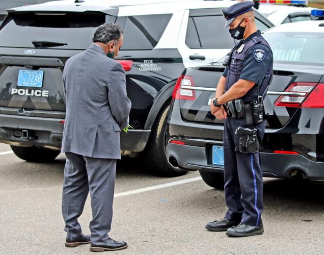 PHOTOS: Members of clergy bless Westerly officers, fleet | Daily-news ...