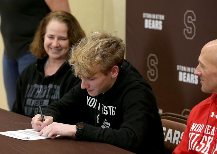 PHOTOS: SHS standout runner Ryan Gruczka signs with Northeastern ...