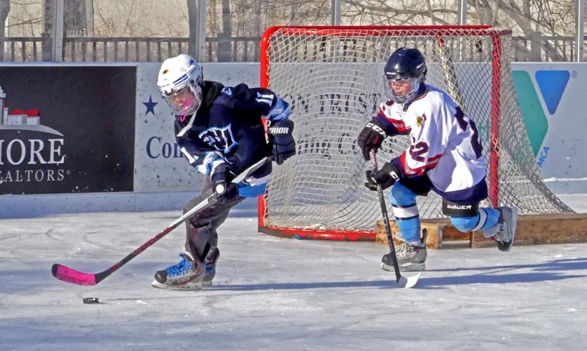 PHOTOS: A great day for ice hockey at the community rink | Westerly ...