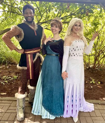 Khallid Graham as Kristoff, Jaime Doebrick as Anna and Rochelle ...