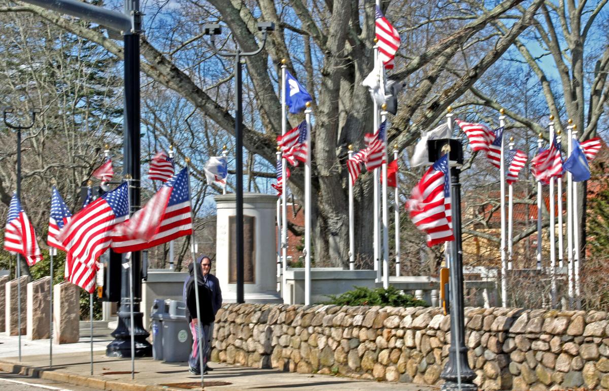PHOTO: Winds of glory at the Westerly War Memorial | Westerly ...