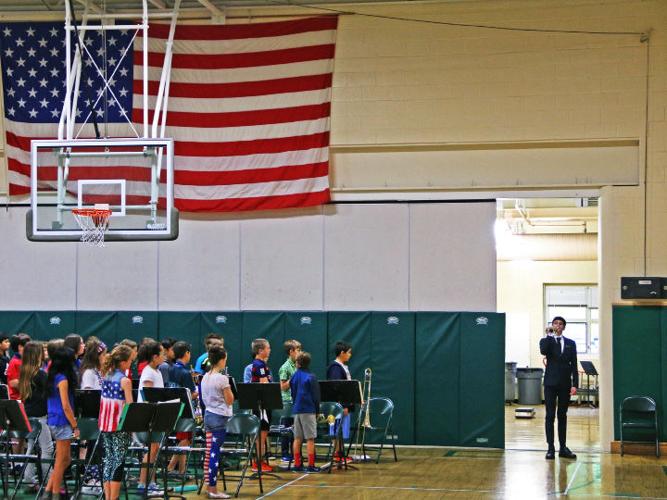 PHOTOS: ‘Taps’ at Mystic Middle School highlight of Flag Day ceremony ...