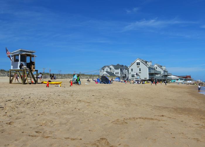 PHOTOS: Signs of life at the beach, but it wasn't mobbed | Westerly ...